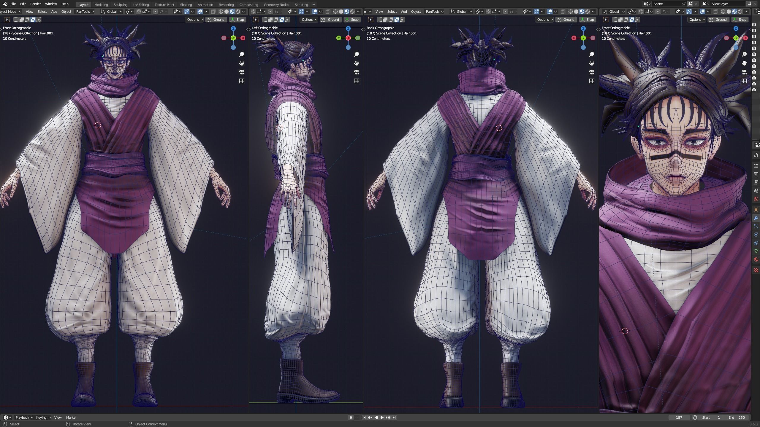 3D model Choso - Jujutsu Kaisen VR / AR / low-poly | CGTrader