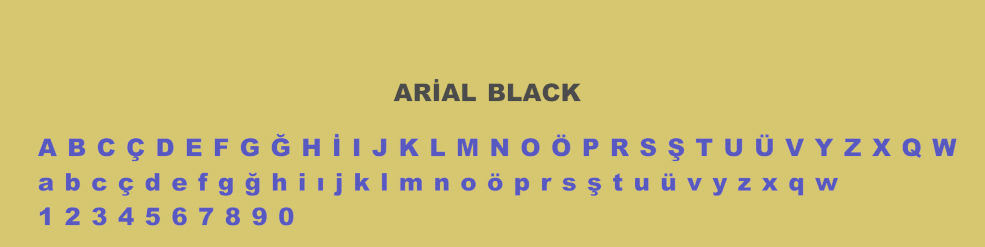 3D modeled alphabet and numbers in the Arial black font 3D model | CGTrader
