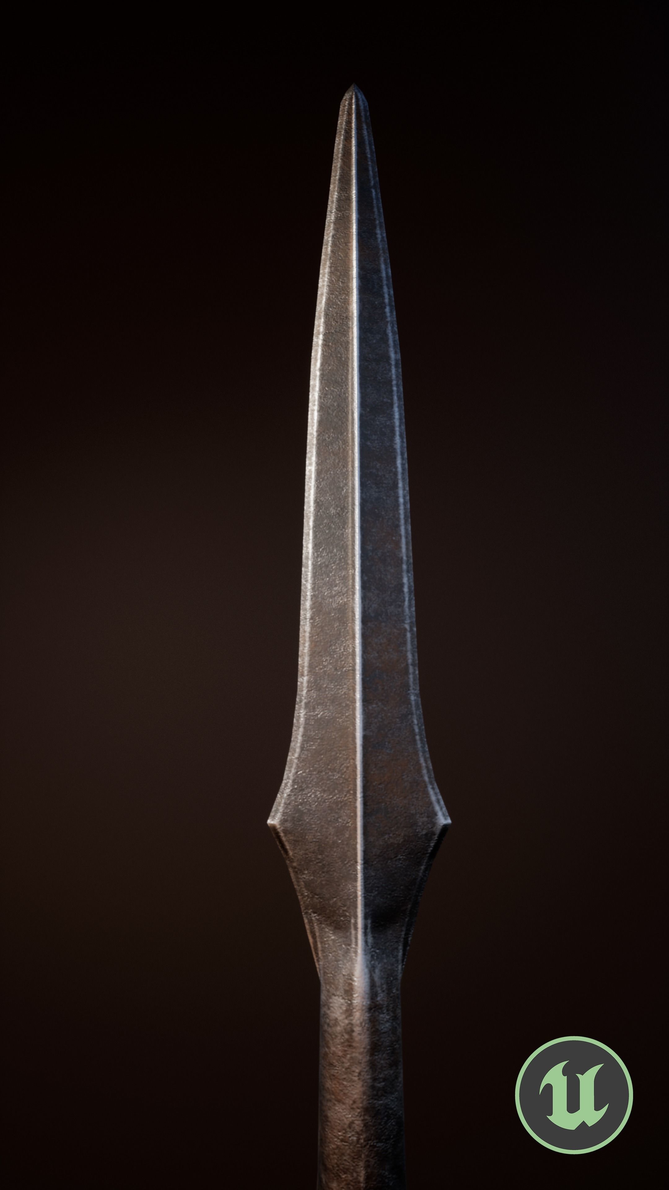 3D model Medieval English Spear VR / AR / low-poly | CGTrader