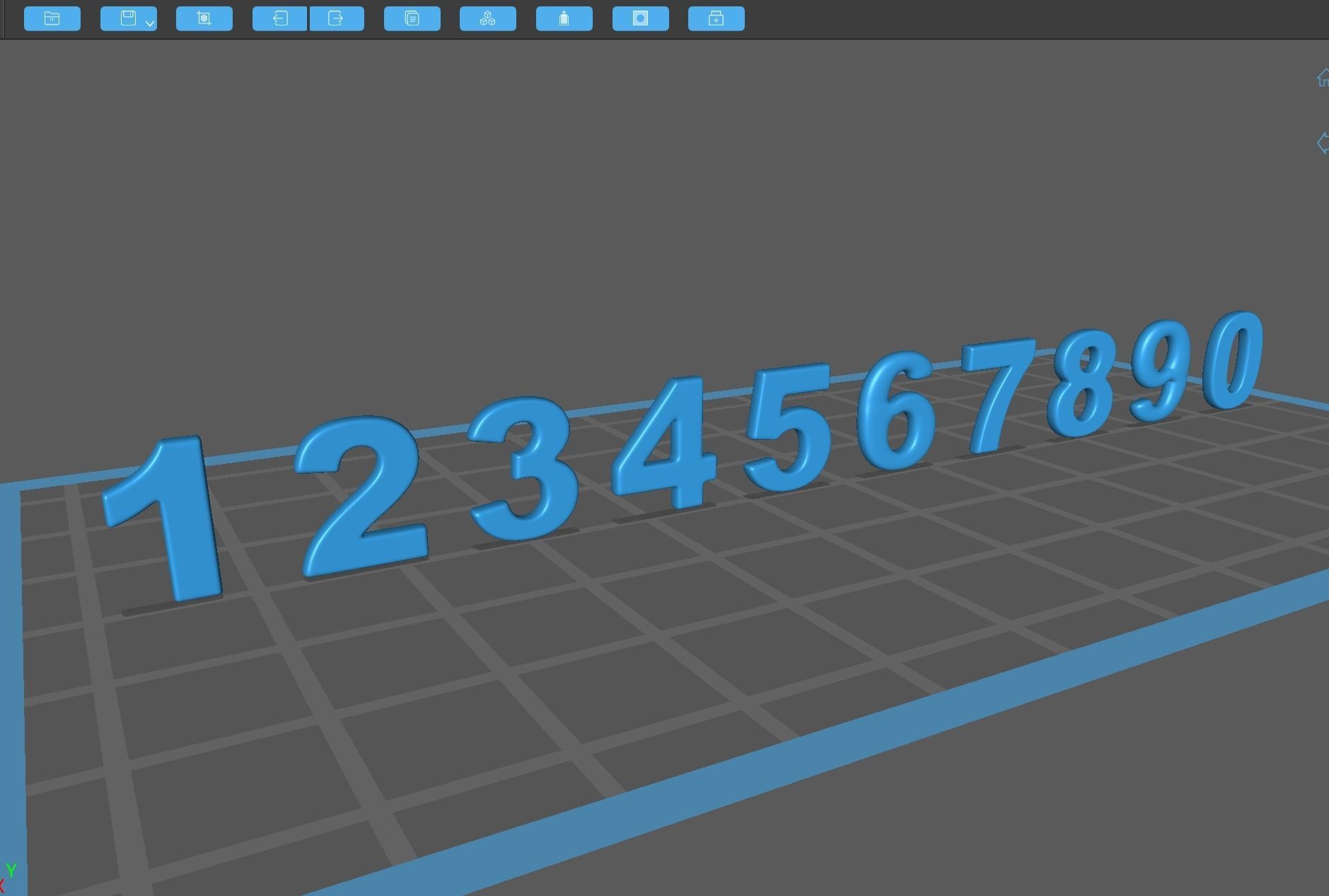 3D Print Numbers Models Smooth and Sharp 3D model 3D printable | CGTrader