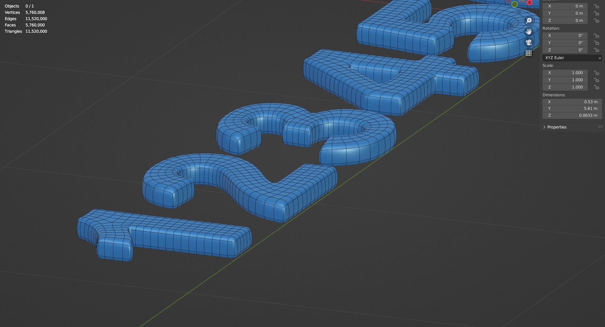 3D Print Numbers Models Smooth and Sharp 3D model 3D printable | CGTrader