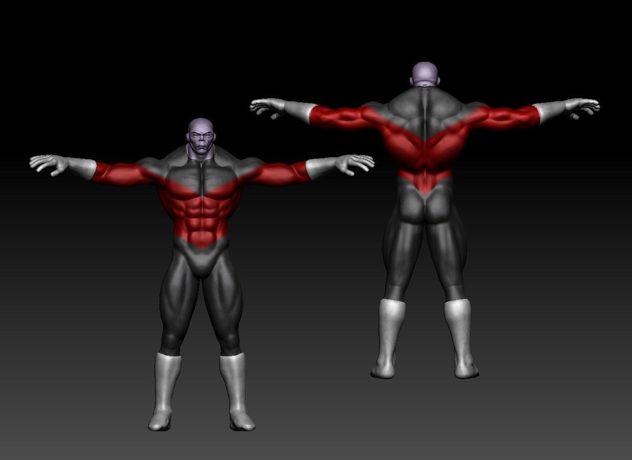 Jiren 3D model 3D model | CGTrader