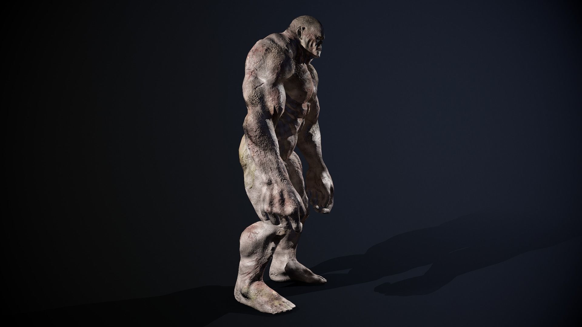 3D model Giant Monster Thing VR / AR / low-poly | CGTrader