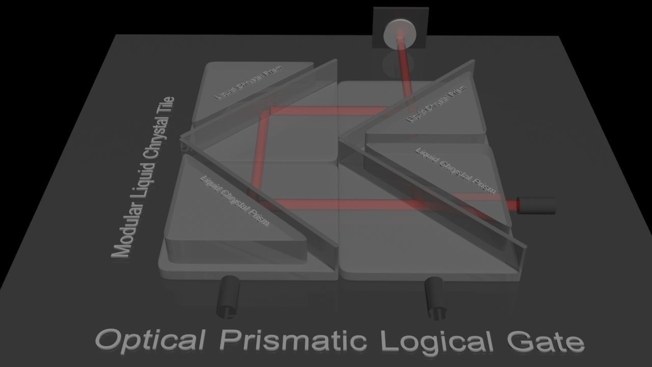 Optical Laser Transistor - Modular Liquid Chrystal Prism Concept 3D ...
