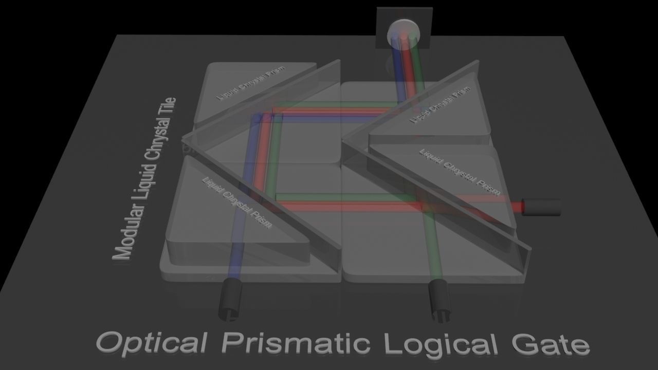 Optical Laser Transistor - Modular Liquid Chrystal Prism Concept 3D ...