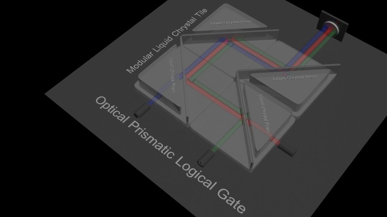 Optical Laser Transistor - Modular Liquid Chrystal Prism Concept 3D ...