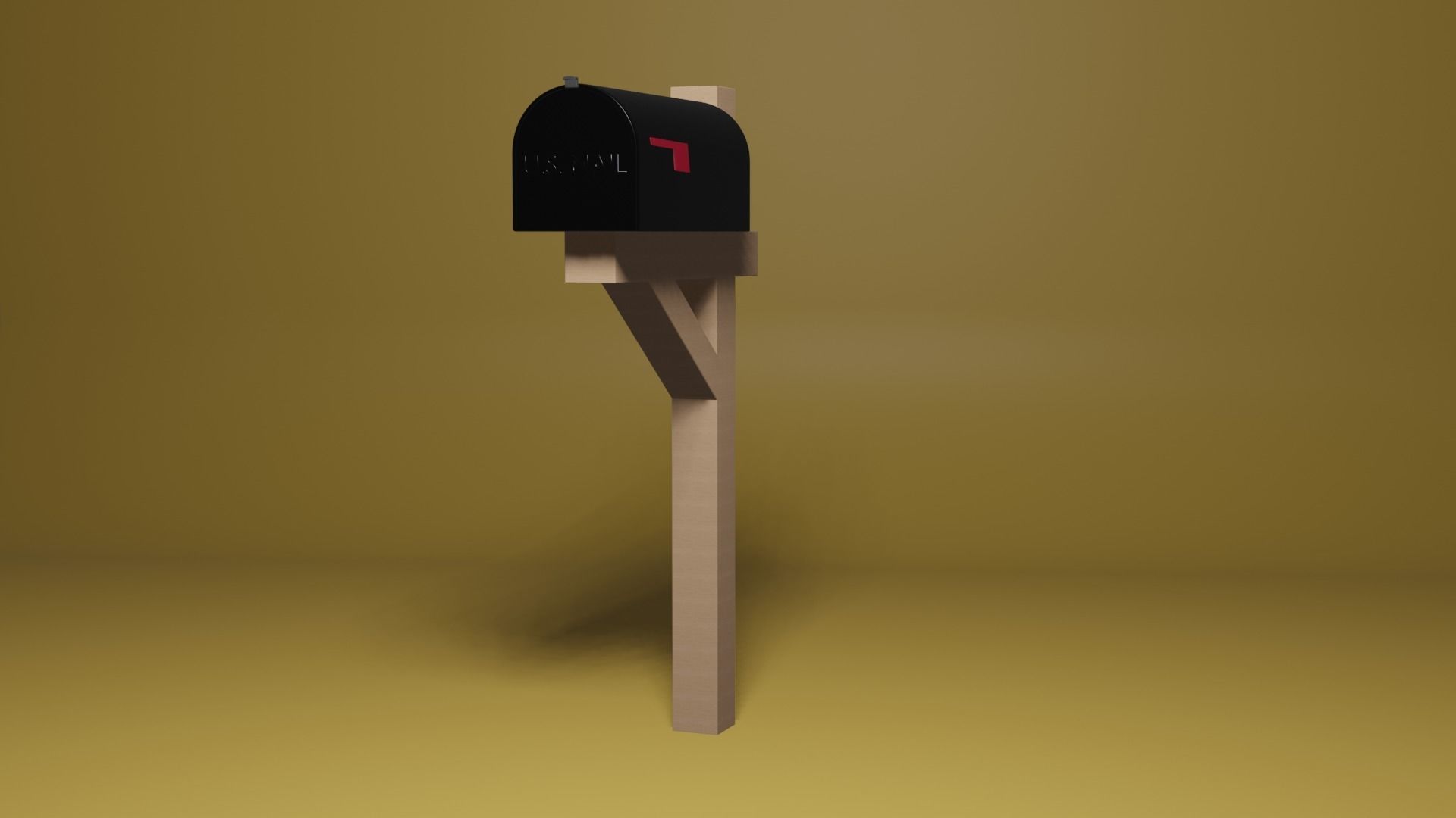 Mailbox free VR / AR / low-poly 3D model | CGTrader