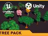 3D model Emberlight Stylized Tree Pack VR / AR / low-poly | CGTrader