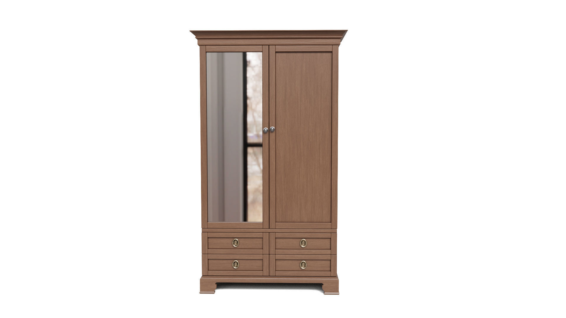 3D model trad armoire VR / AR / low-poly | CGTrader