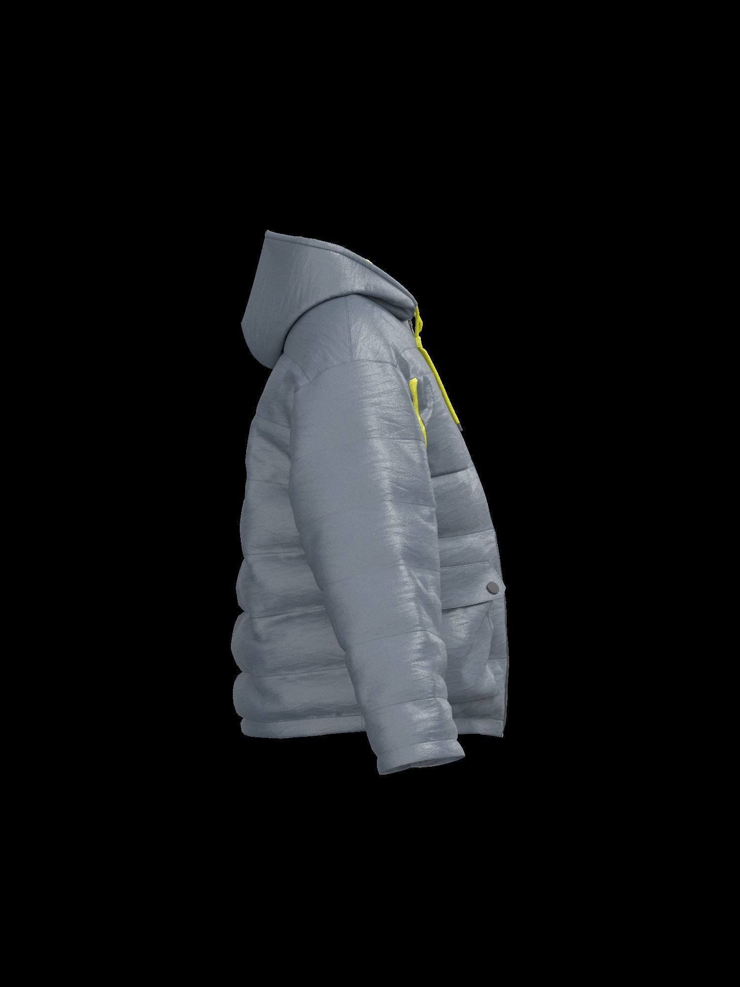 Male puffer jacket 3D model animated rigged | CGTrader