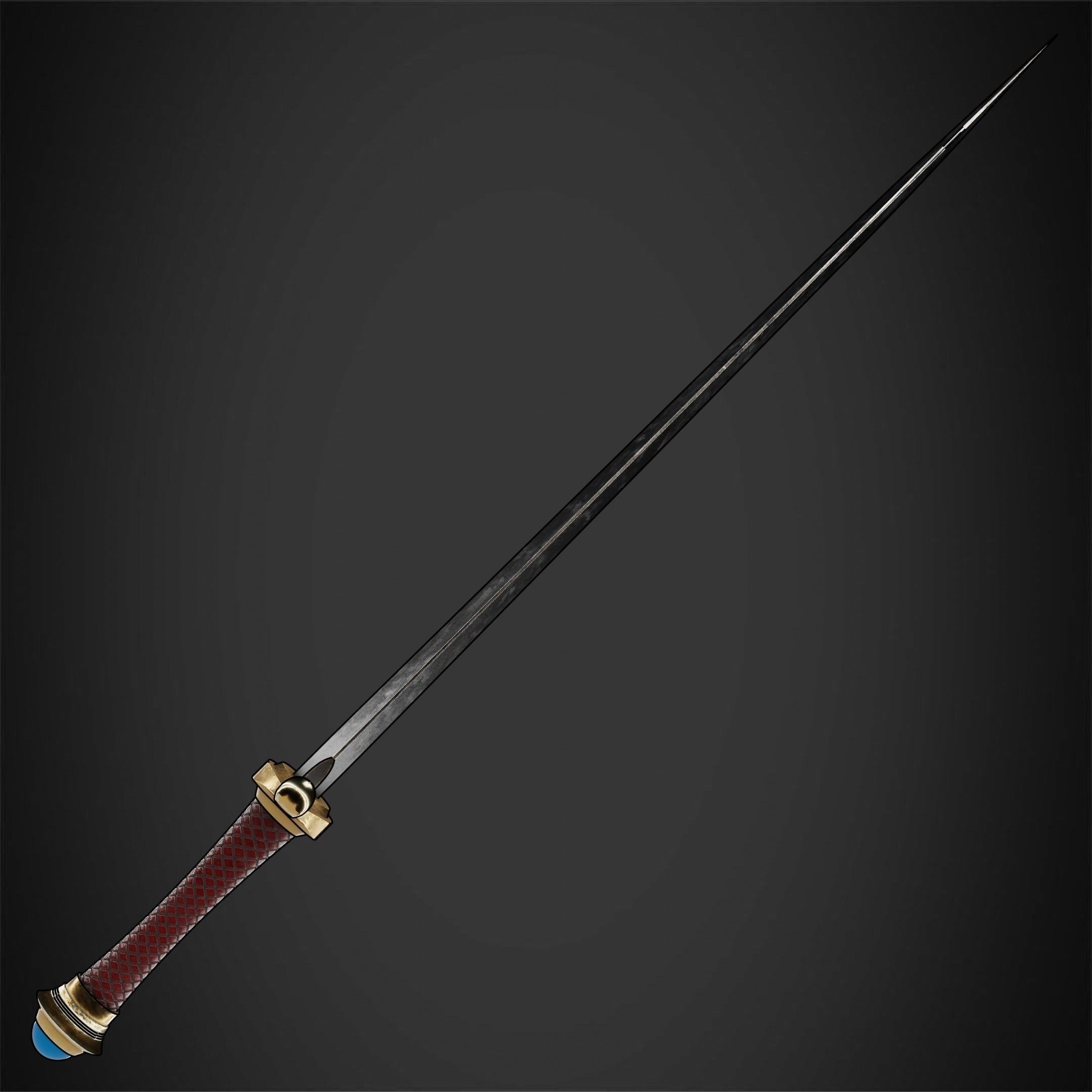 Dragon Ball Z-Sword for Cosplay 3D model 3D printable | CGTrader