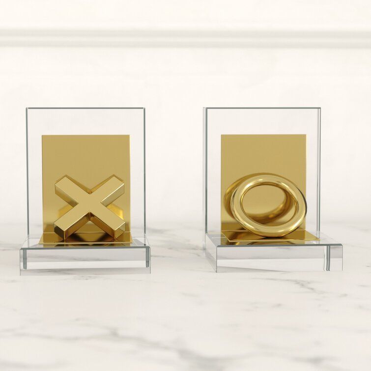 Modern Contemporary Bookends 3D model | CGTrader