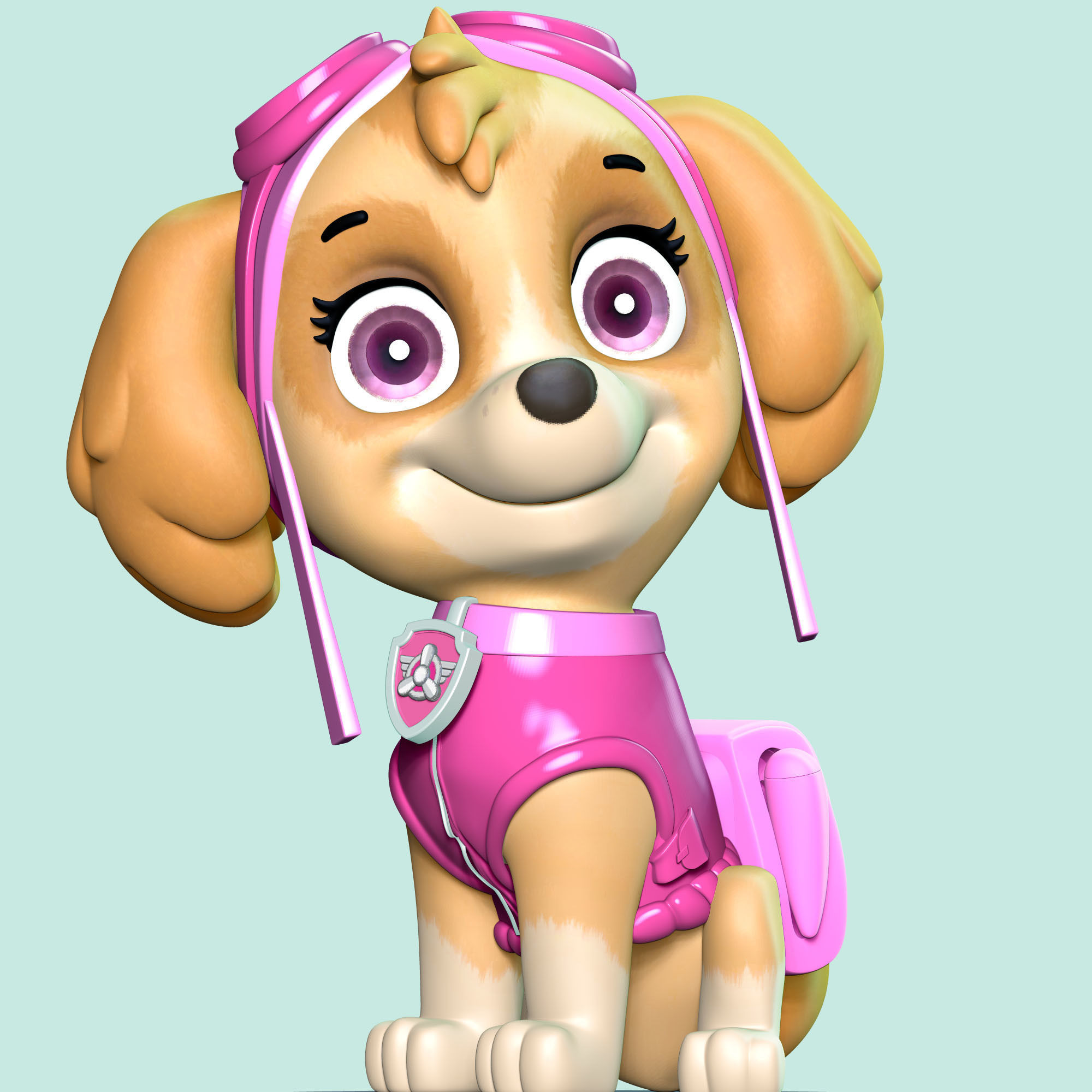 Skye - Paw Patrol 3D model 3D printable | CGTrader
