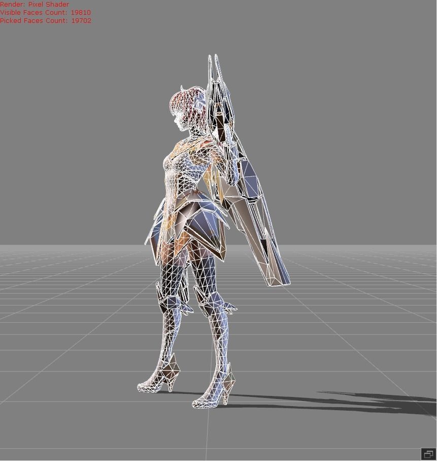 3D model Beatrix Light Chaser VR / AR / low-poly | CGTrader