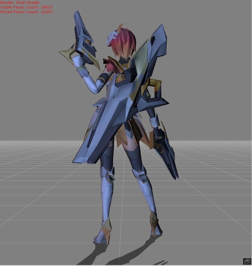 3D model Beatrix Light Chaser VR / AR / low-poly | CGTrader