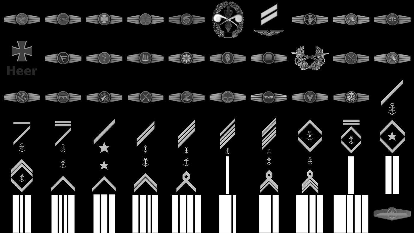 Military Rank and Badges Alpha-Brush Vol1 3D model | CGTrader