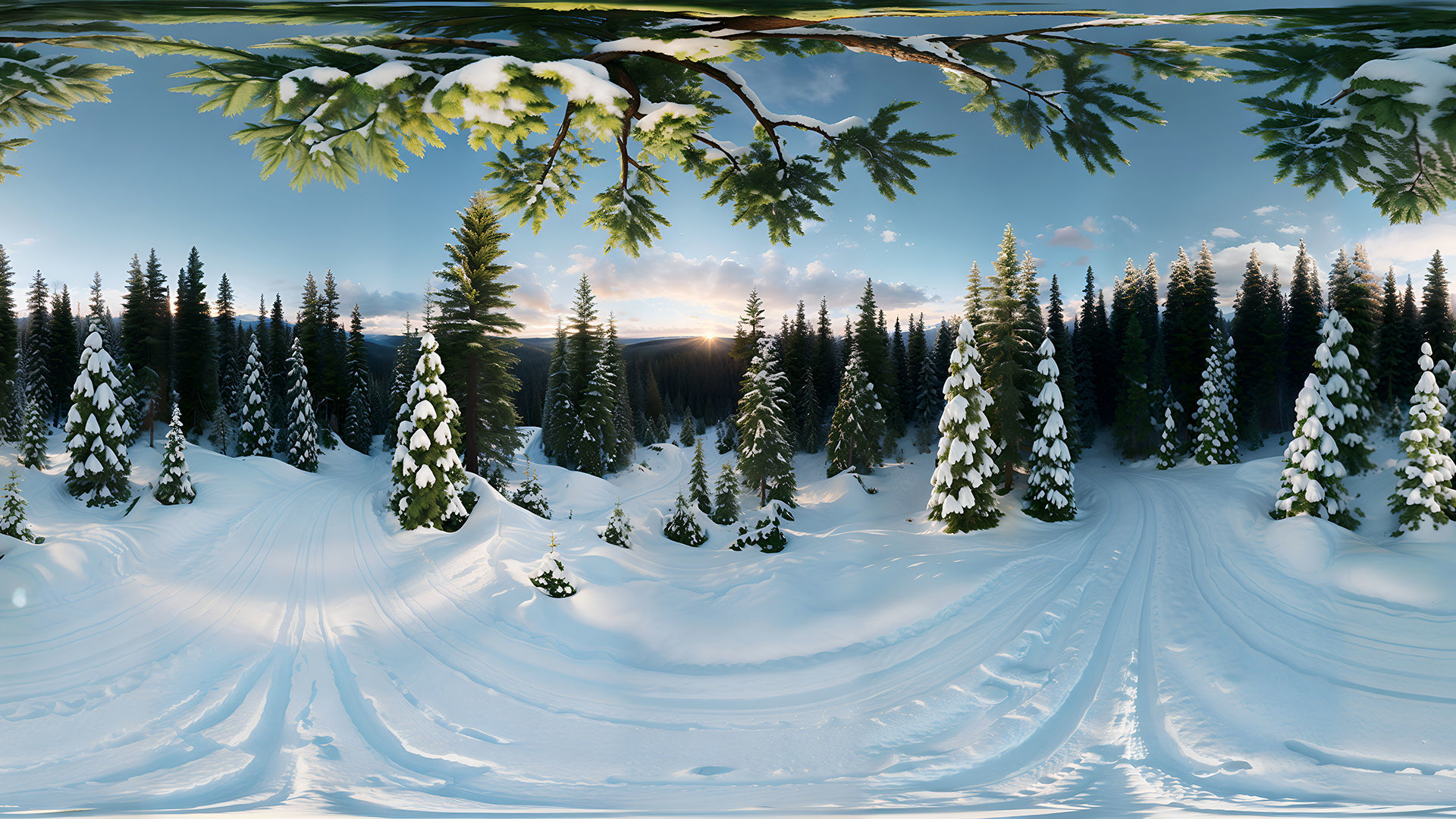 3D model HDRI Forest Panoramas VR / AR / low-poly | CGTrader