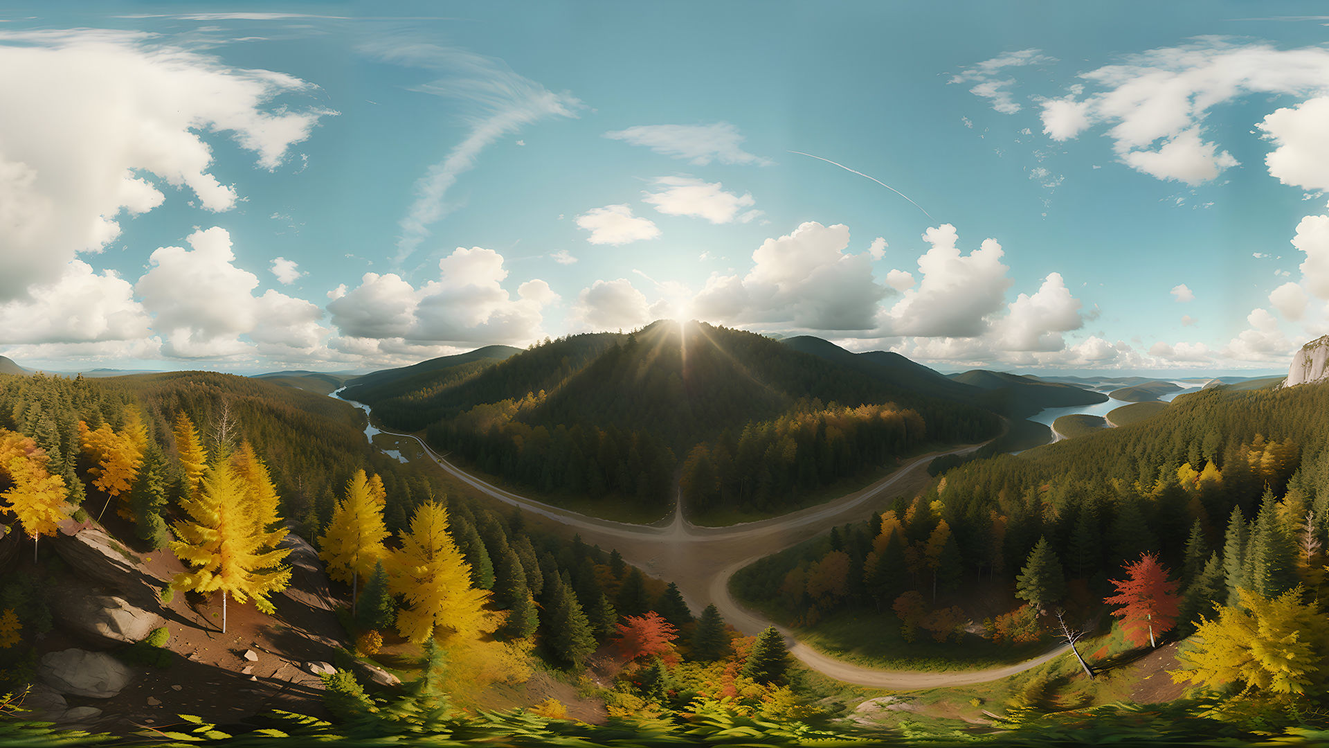 3D model HDRI Forest Panoramas VR / AR / low-poly | CGTrader