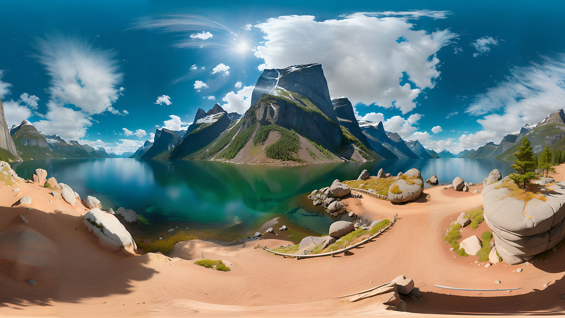 3D model HDRI Forest Panoramas VR / AR / low-poly | CGTrader