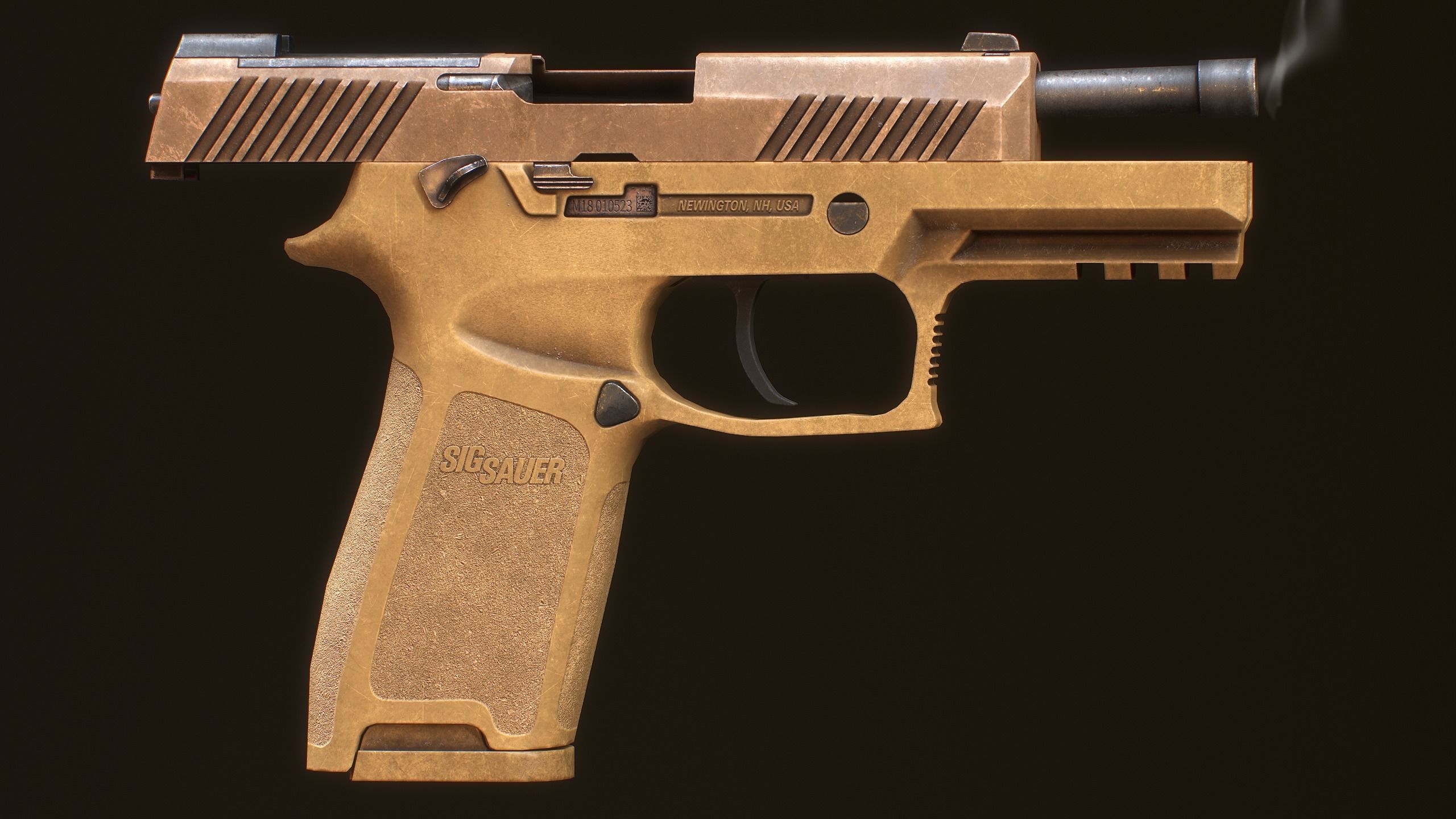 3D model SIG SAUER P320 M18 VR / AR / low-poly | CGTrader