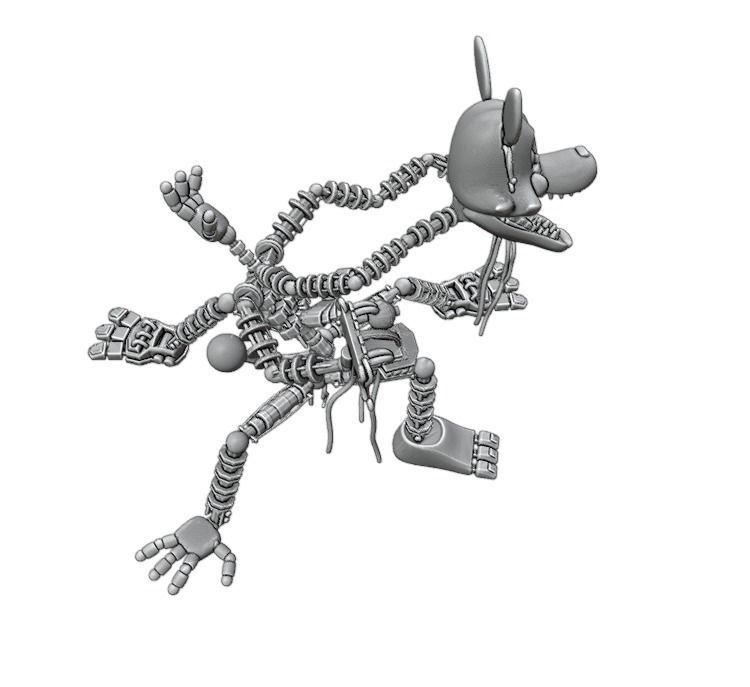 Mangle 3D model 3D printable | CGTrader
