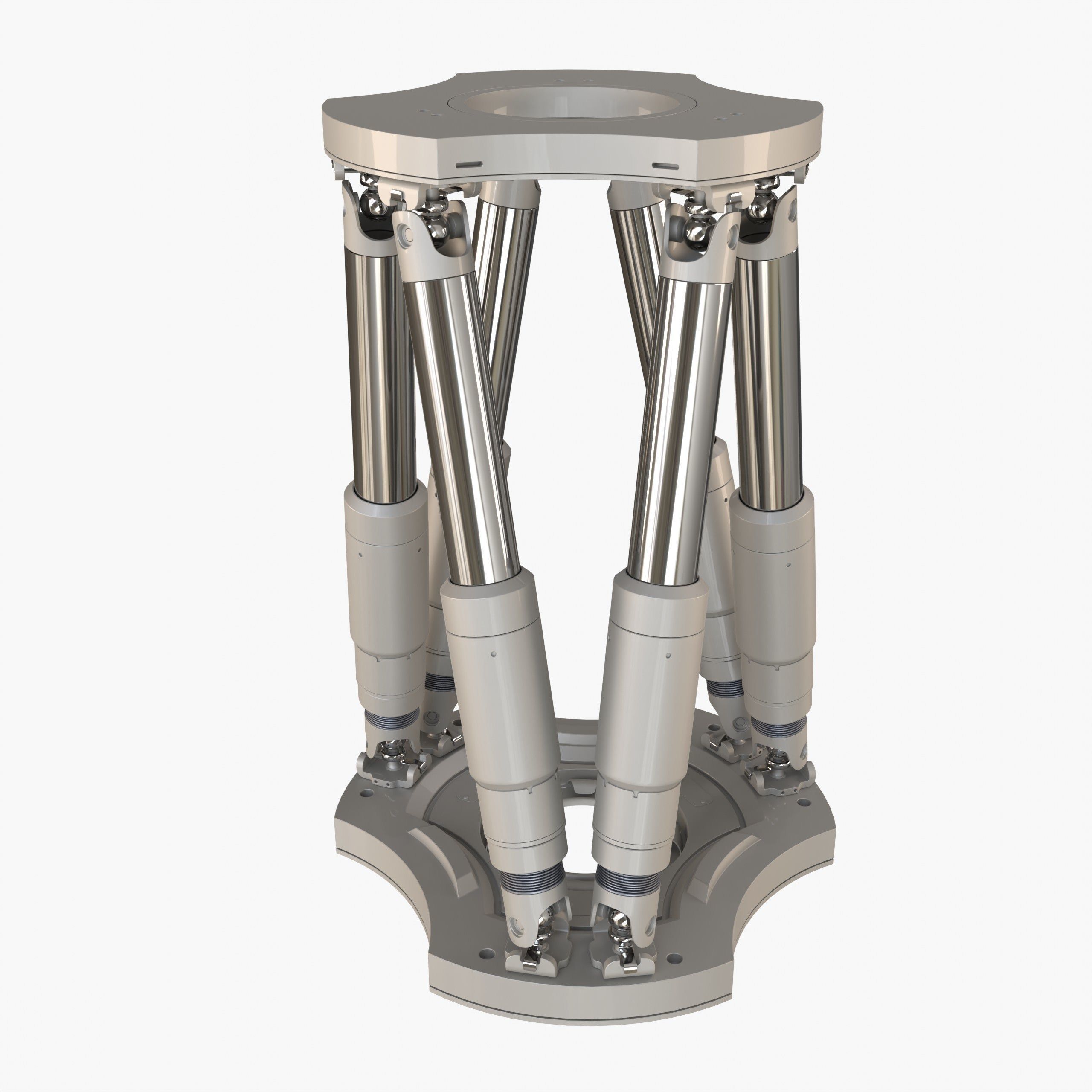 Hydraulics 3d Model Animated Rigged Cgtrader