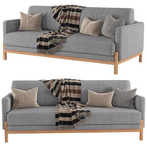 Sofa Lagom 3D model | CGTrader