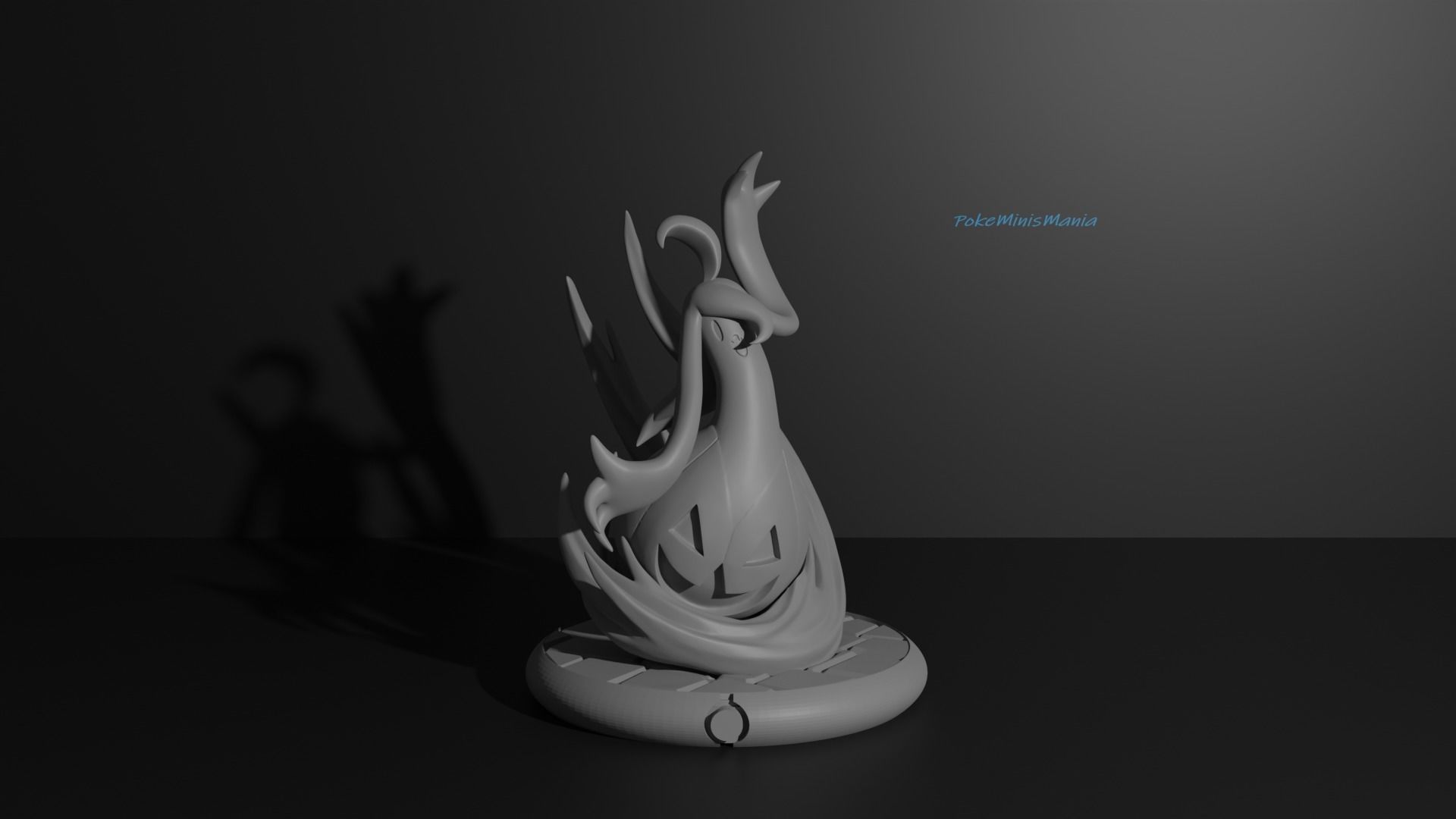 Gourgeist Presupported pokemon 3D print model 3D model 3D printable ...