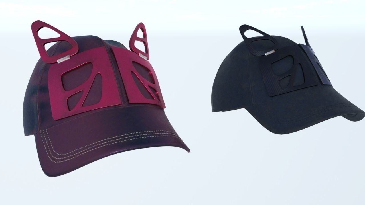 3D model cap cat kitty VR / AR / low-poly | CGTrader