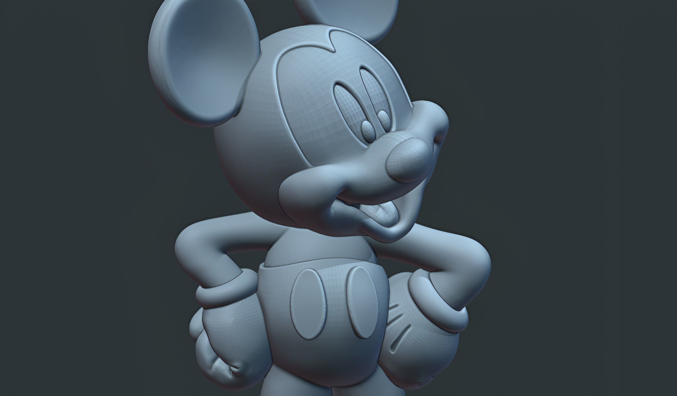 Mickey Mouse 3d Model 3d Printable Cgtrader