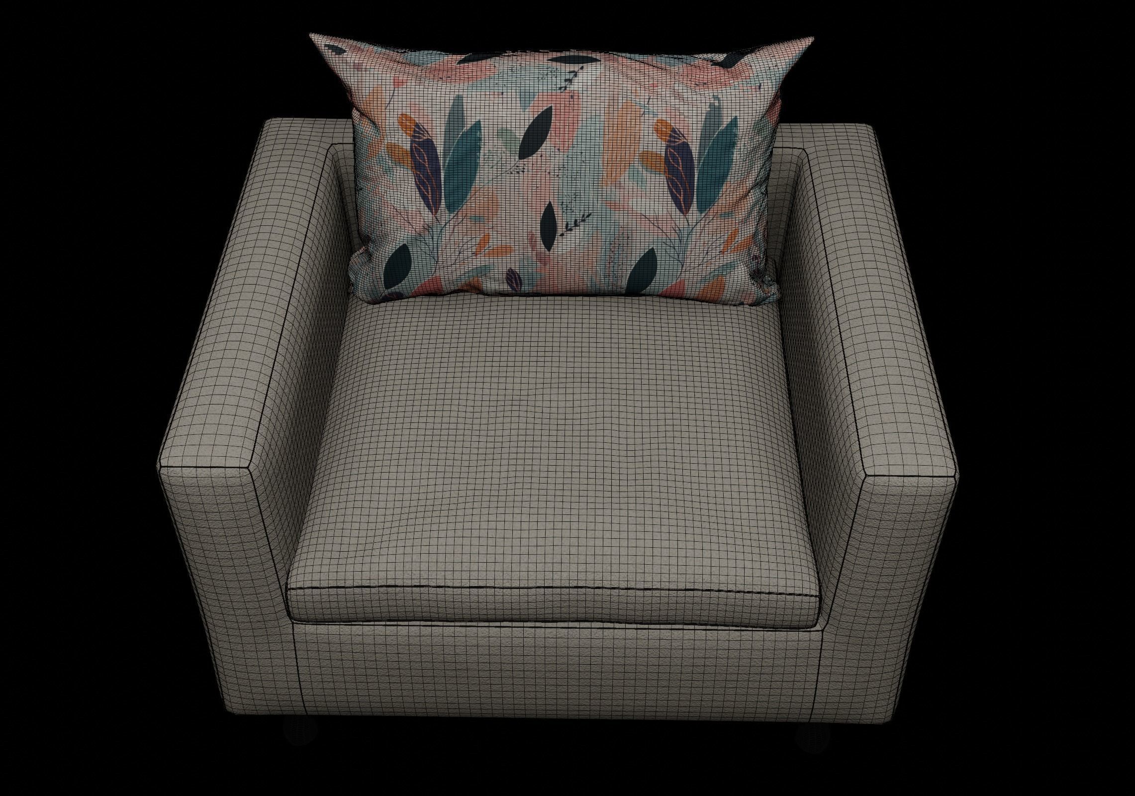 Modern Simple Livingroom Sofa set free 3D model | CGTrader