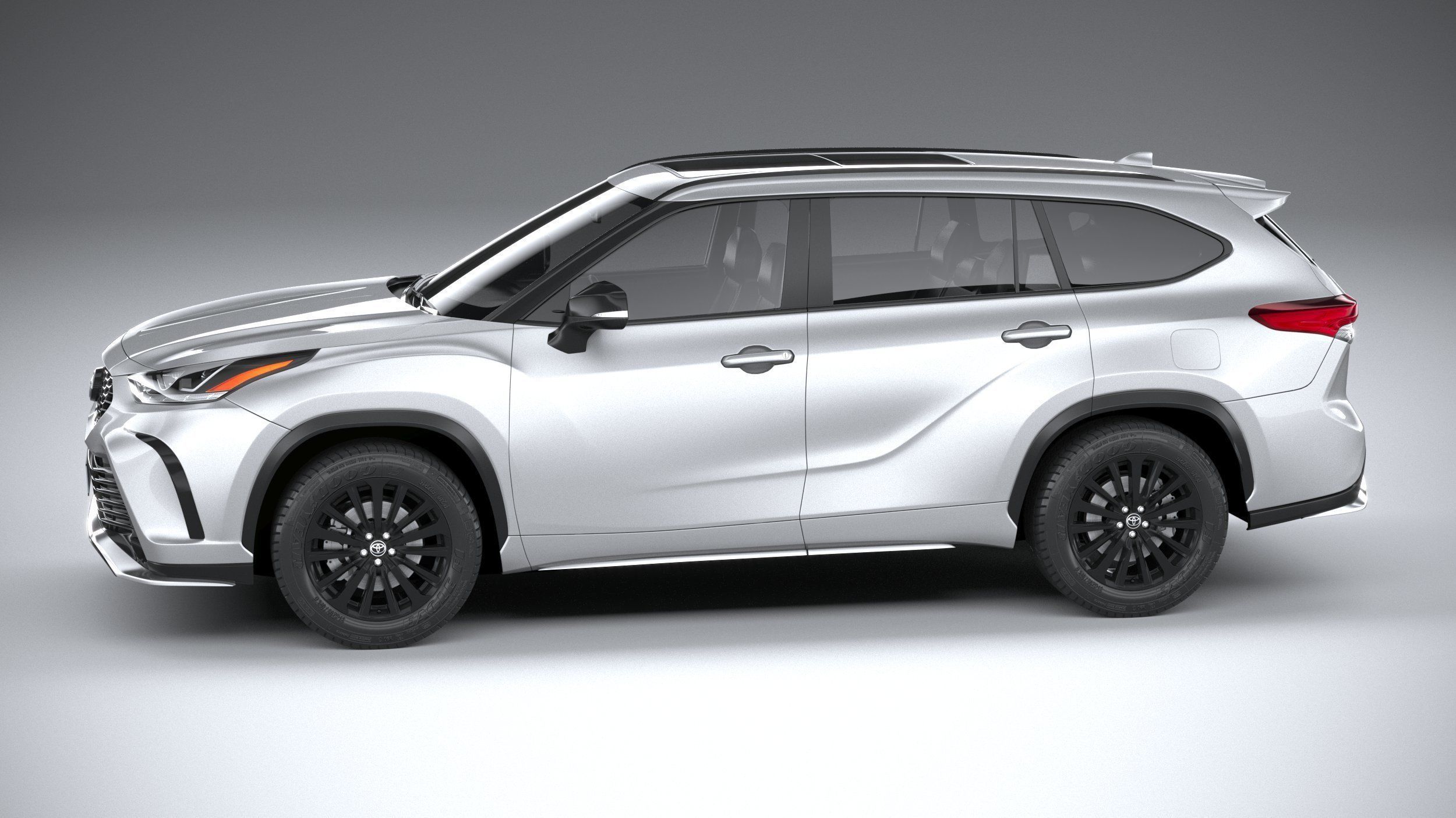 Toyota Higlander XSE 2024 3D model | CGTrader