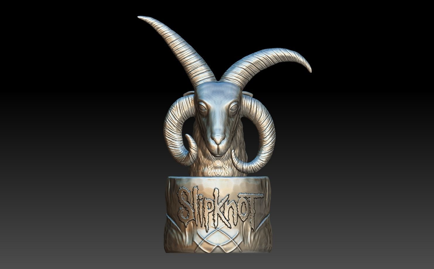 Figurine Slipknot - Goat 3D model 3D printable | CGTrader