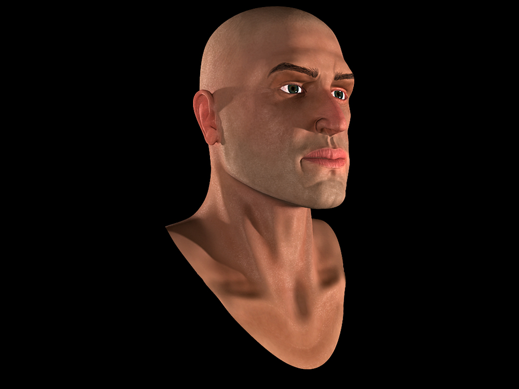 Very realistic Human face 3D model | CGTrader