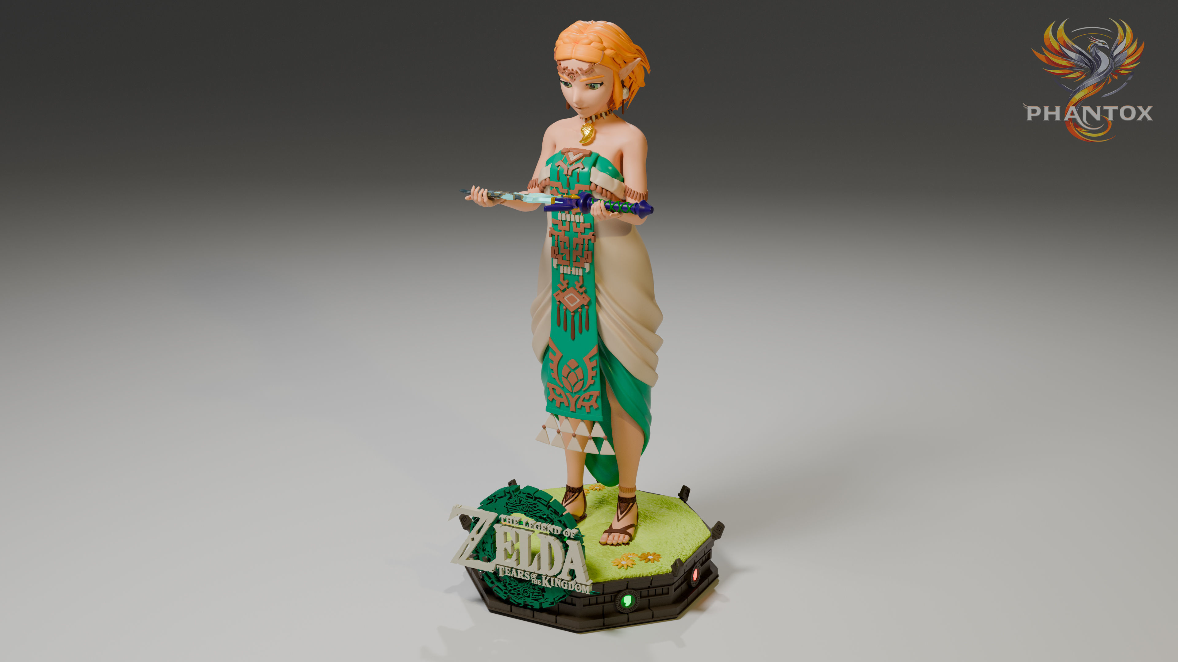 Zelda TOTK 3D model 3D printable | CGTrader