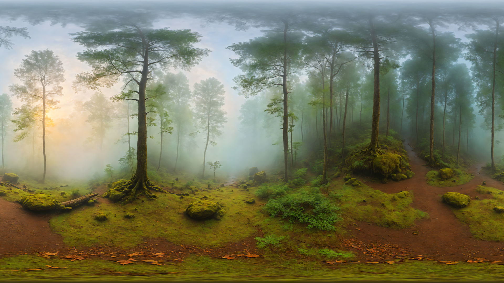 3D model HDRI Next Level Forrest Panoramas VR / AR / low-poly | CGTrader