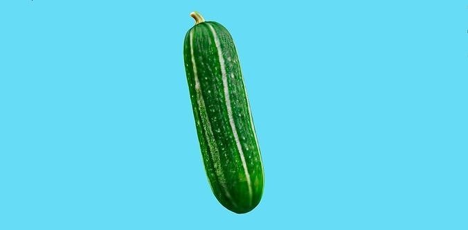 Hyperrealistic Cucumber 3D model | CGTrader