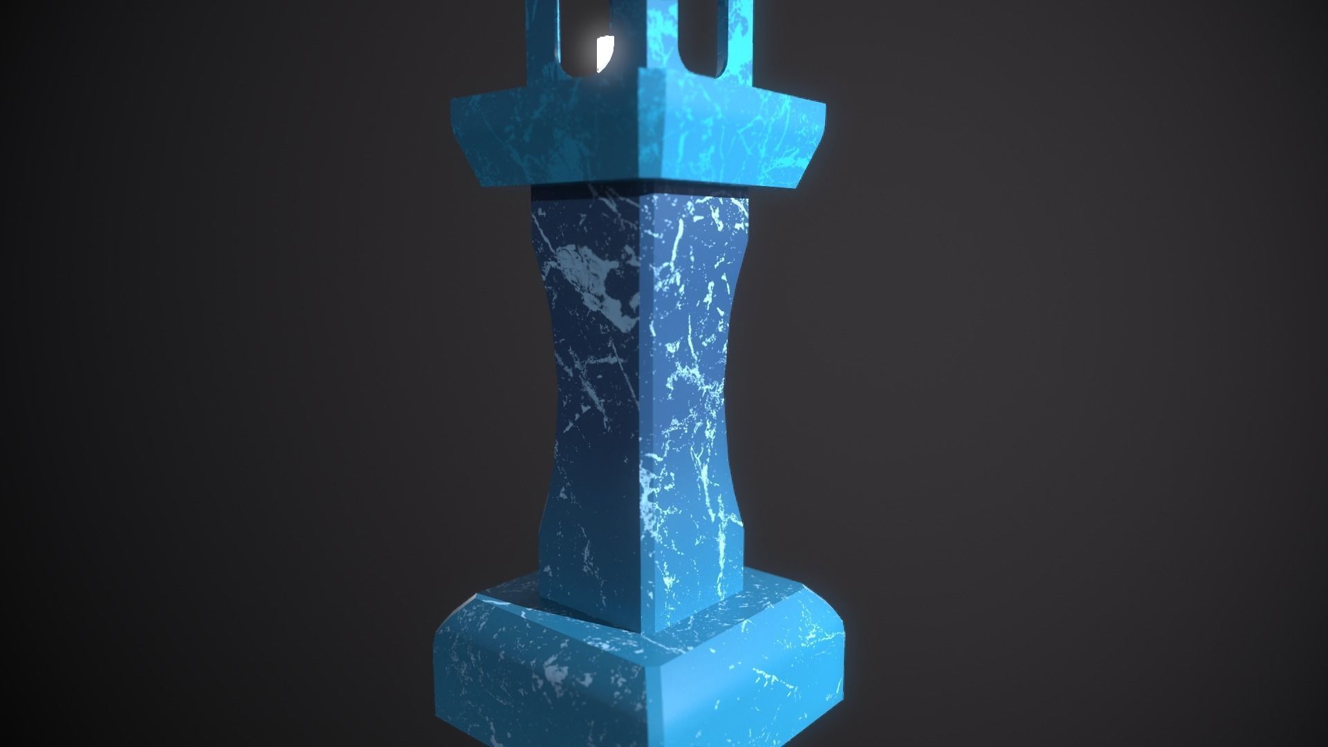 3D model Stylized Light Totem VR / AR / low-poly | CGTrader