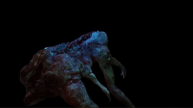 3D model monster VR / AR / low-poly | CGTrader