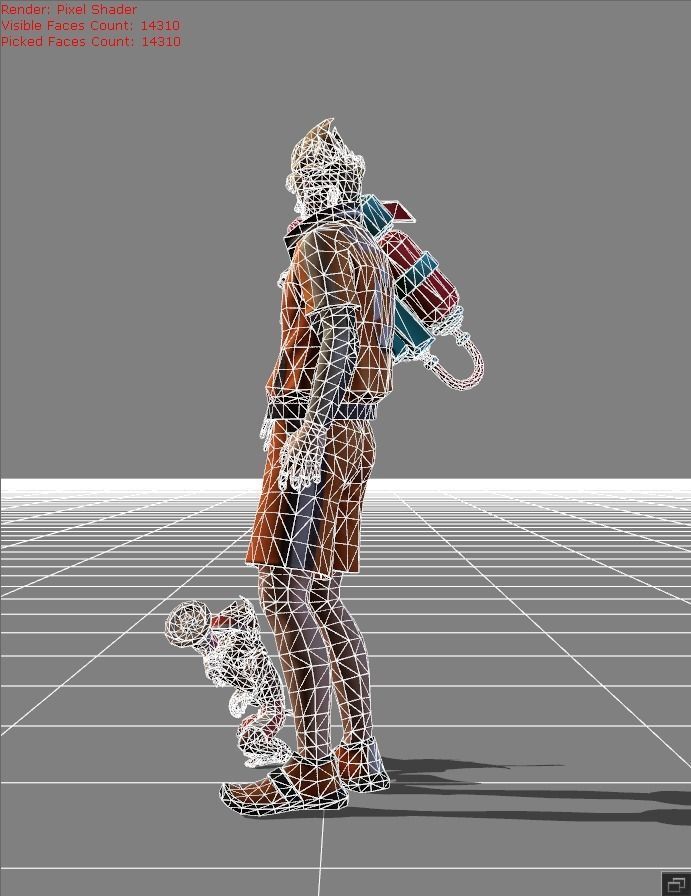 3D model Claude Lifeguard VR / AR / low-poly | CGTrader