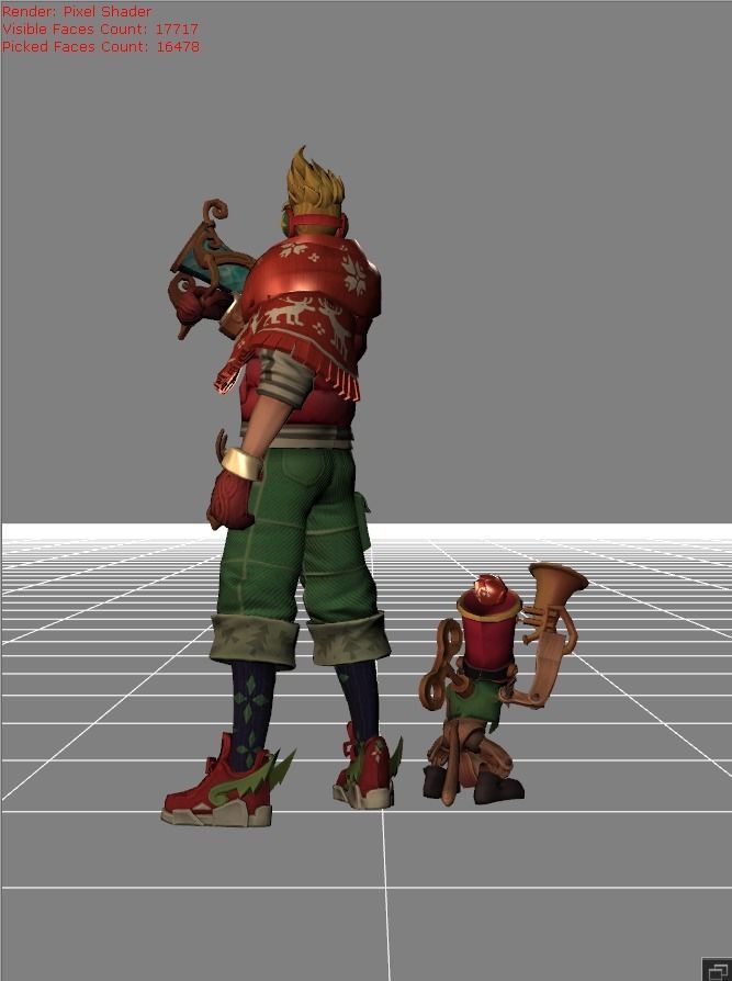 3D model Claude Christmas Carnival VR / AR / low-poly | CGTrader