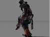 3D model Clint Rock and Roll VR / AR / low-poly | CGTrader