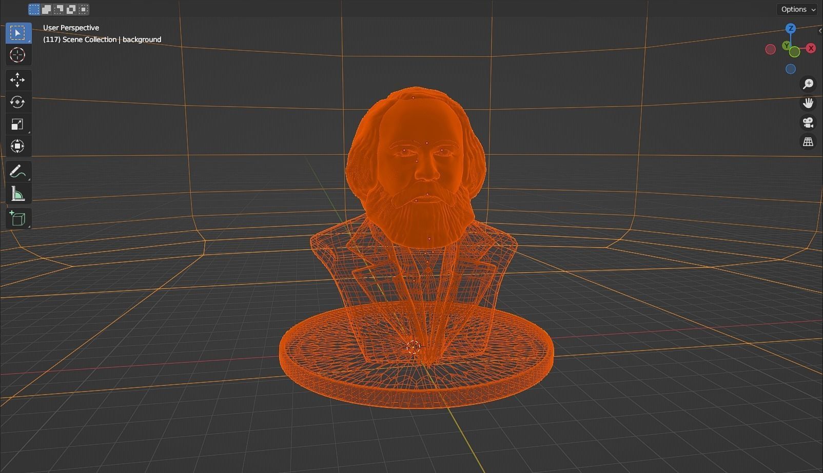 Mikhail Bakunin 3D model | CGTrader