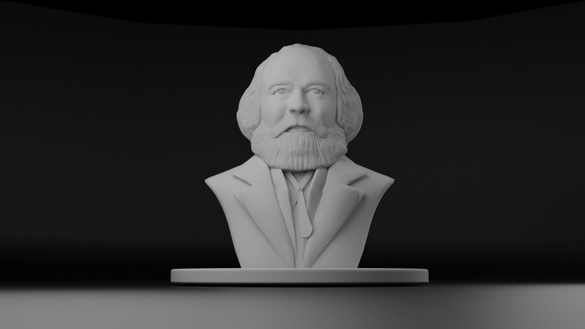 Mikhail Bakunin 3D model | CGTrader