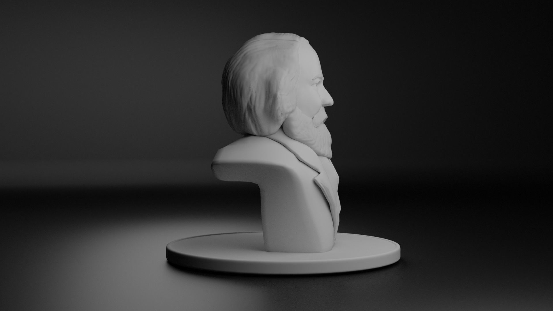 Mikhail Bakunin 3D model | CGTrader