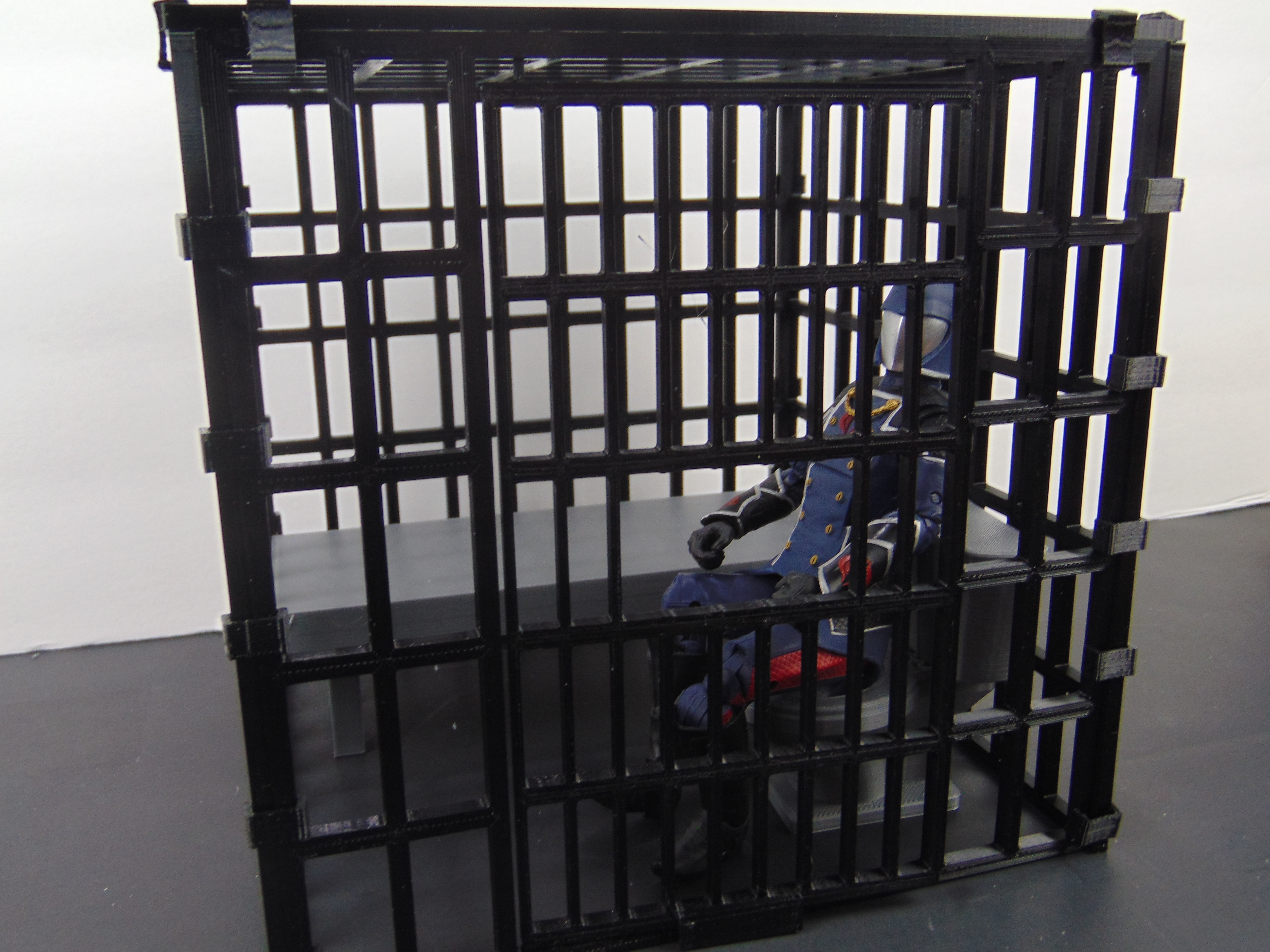 112 GI JOE Classified Jail Cell Prison Diorama Prop 3D Print Set 3D ...