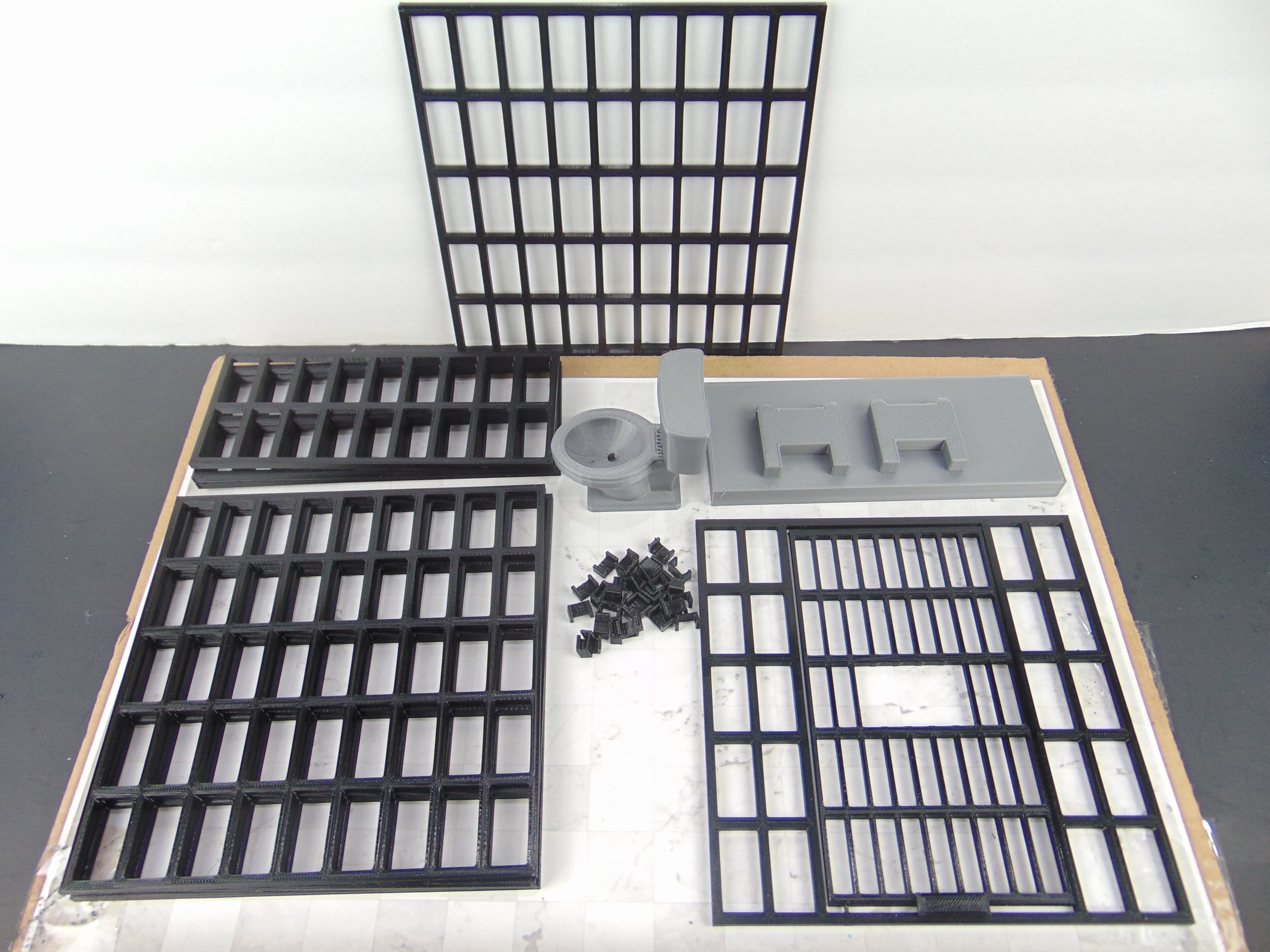 112 GI JOE Classified Jail Cell Prison Diorama Prop 3D Print Set 3D ...