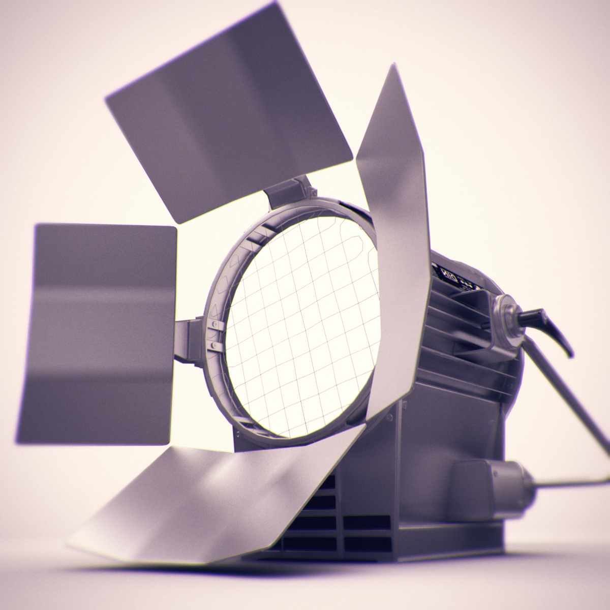 Spotlight stage light 3D model | CGTrader