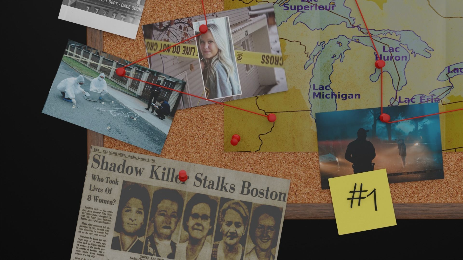 3D model Police Pinboard - Tutorial Included VR / AR / low-poly | CGTrader