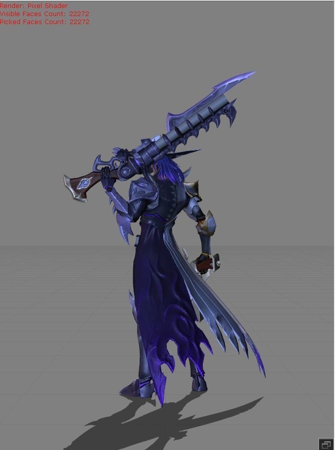 3D model Clint Shadow Omen VR / AR / low-poly | CGTrader